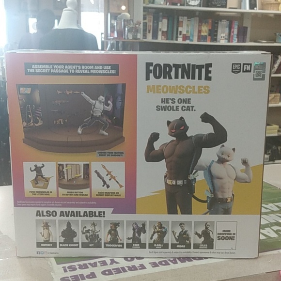 Jazwares | Toys | Fortnite Agents Room Meowscles Ghost Shadow Set ...